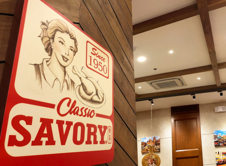Classic Savory Philippines Menu & Price Updated 2025