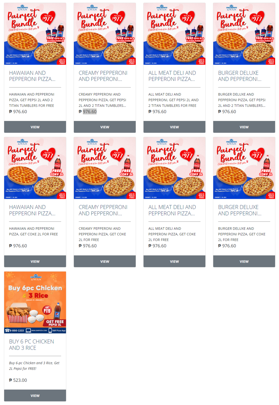 S&R New York Style Pizza Menu Prices Updated List 2025