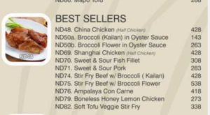 North Park Menu Philippines Prices Updated 2025