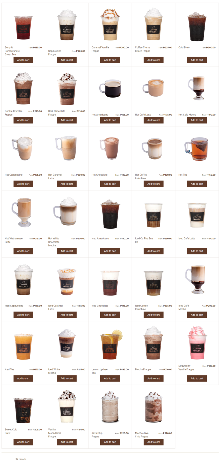 Coffee Project Philippines Menu & Prices Updated 2026