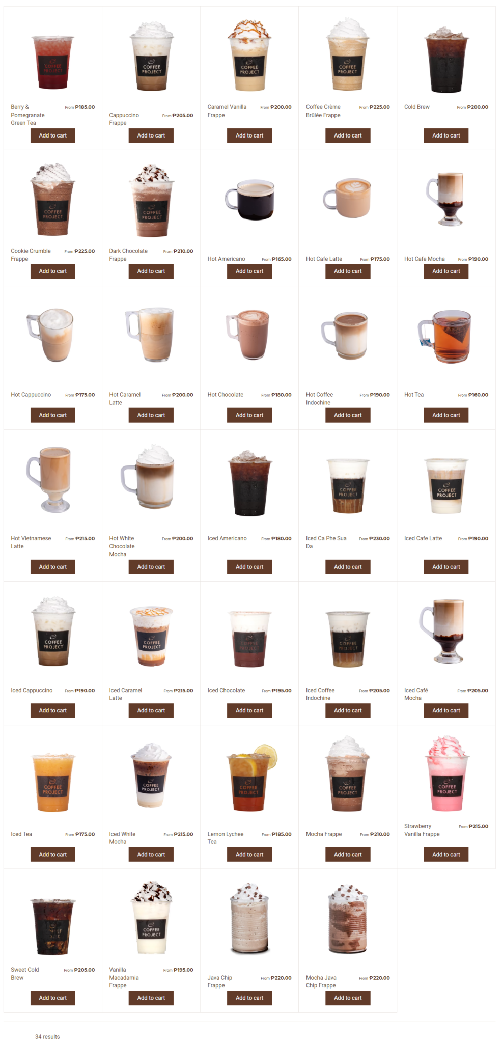 Coffee Project Philippines Menu & Prices Updated 2026