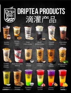 Drip Tea Menu Prices Philippines Updated 2025