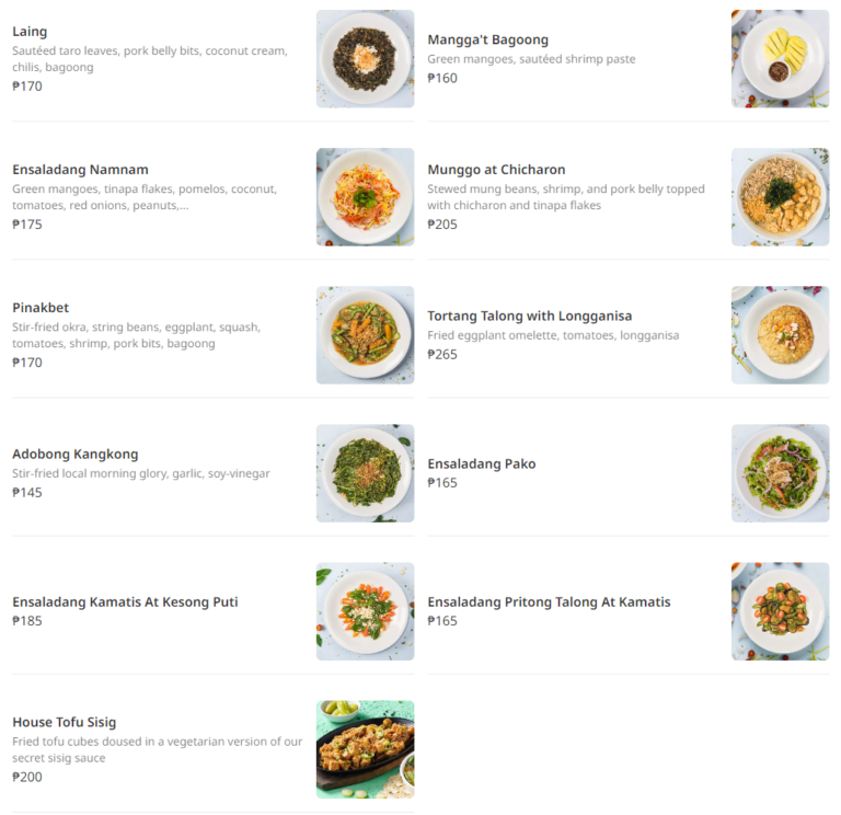 Manam Philippines Menu & Prices Updated 2025