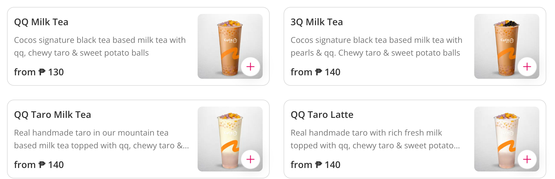Coco Tea Menu Philippines Prices Updated 2025