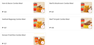 Rice In A Box Philippines Menu & Prices Updated 2025