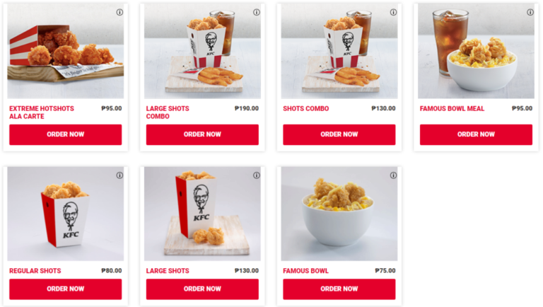 KFC Menu Philippines Prices Updated 2025