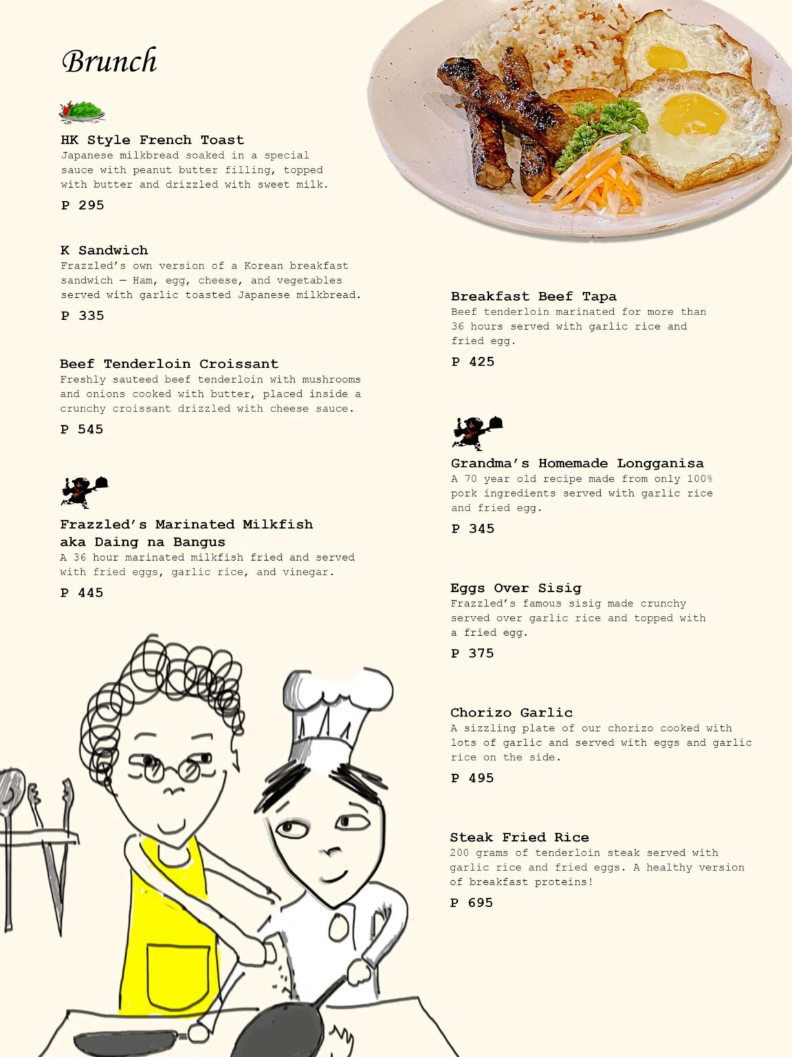 The Frazzled Cook Menu Philippines Prices Updated 2025