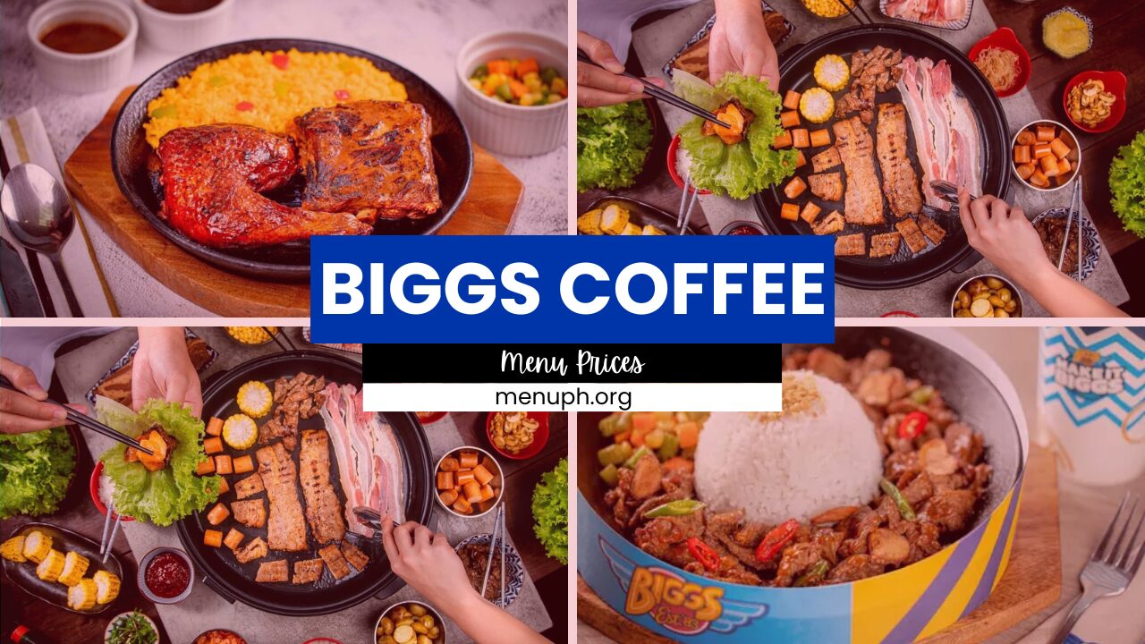 BIGGS COFFEE MENU PHILIPPINES & UPDATED PRICES 2025