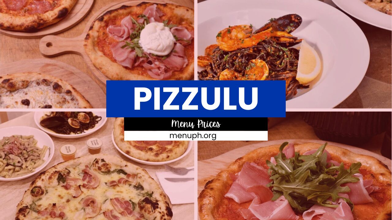 PIZZULU MENU PHILIPPINES & UPDATED PRICES 2025