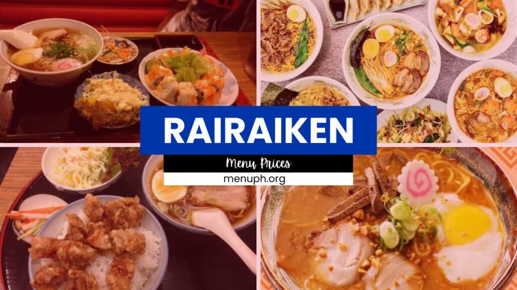 Ramen Nagi Philippines Menu Prices Updated 2025