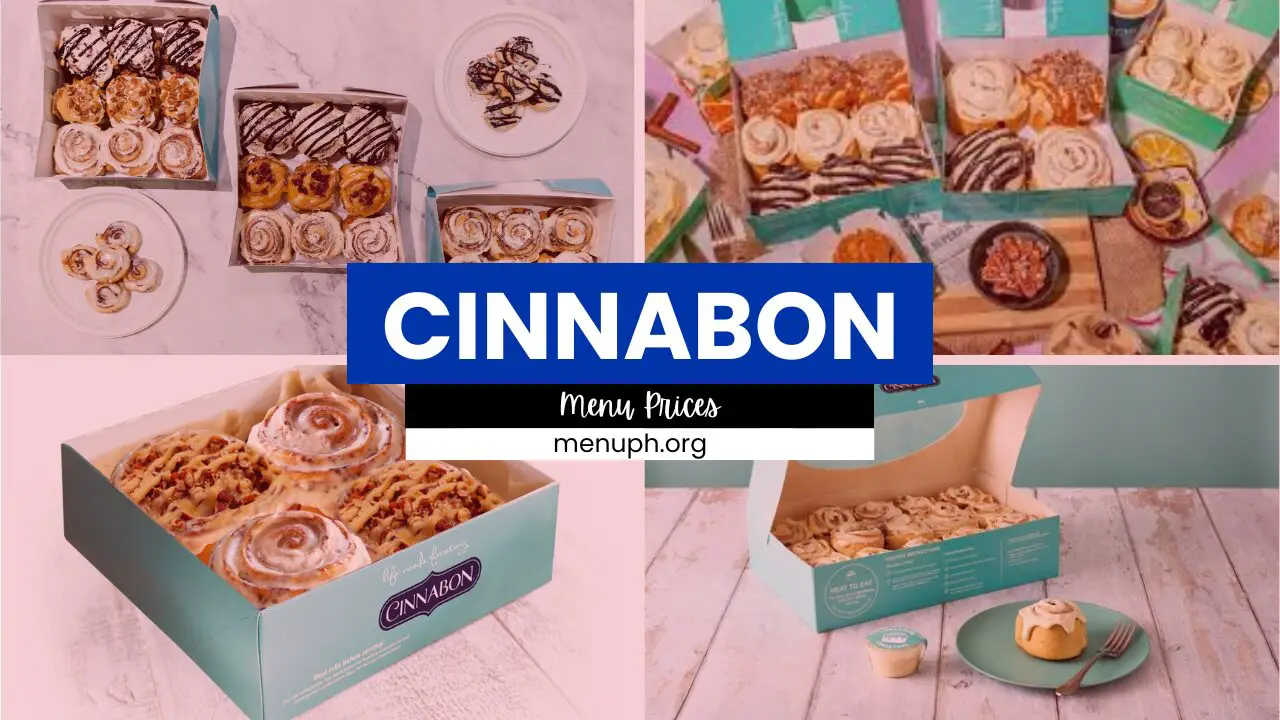 CINNABON MENU PHILIPPINES & UPDATED PRICES 2025 CINNABON MENU PHILIPPINES & UPDATED PRICES 2025