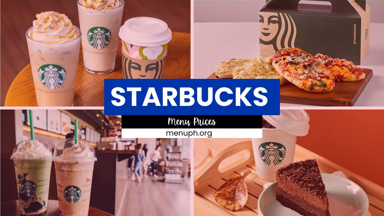 STARBUCKS MENU PHILIPPINES & UPDATED PRICES 2025